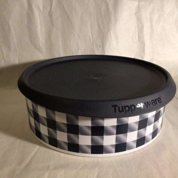Tupperware | Kitchen | Tupperware New Holiday Buffalo Plaid Cookie ...